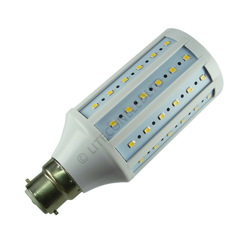 B22 15W Warm White Corn LED Bulb - litecone.co.uk