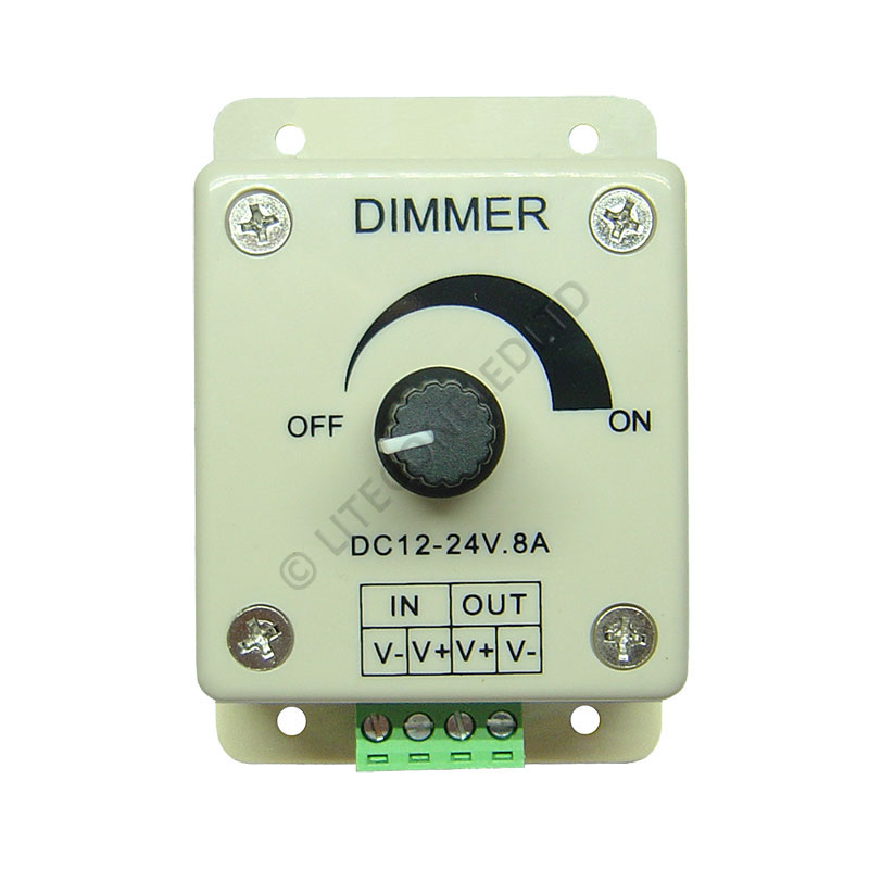 Manual Dimmer with Rotary Dial - litecone.co.uk
