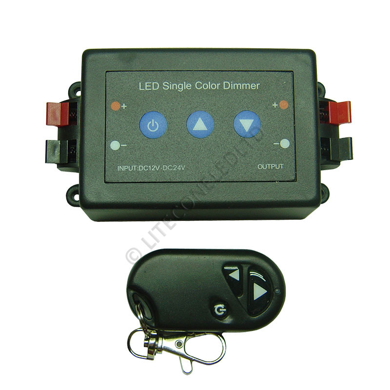 RF Wireless and Manual Dimmer with Keyring Remote - litecone.co.uk