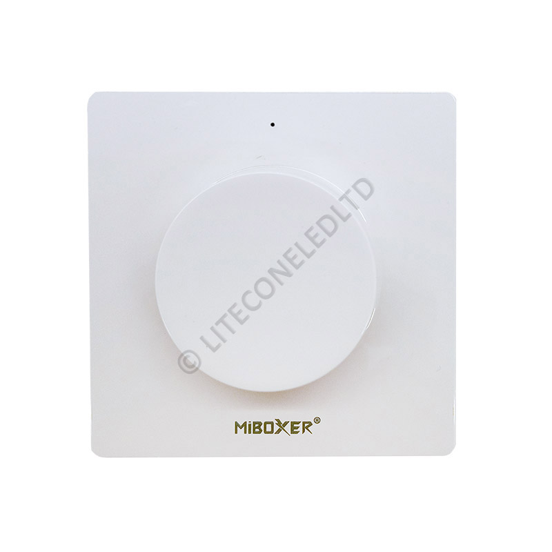 Wall Mount K1 MiLight 2.4Ghz Battery Rotary Panel Dimmer Remote ...