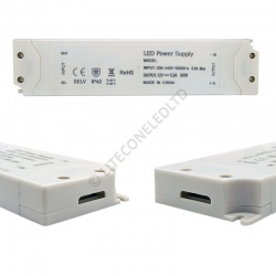 24V DC 60W (2.5A) IP67 Constant Voltage LED Driver - litecone.co.uk